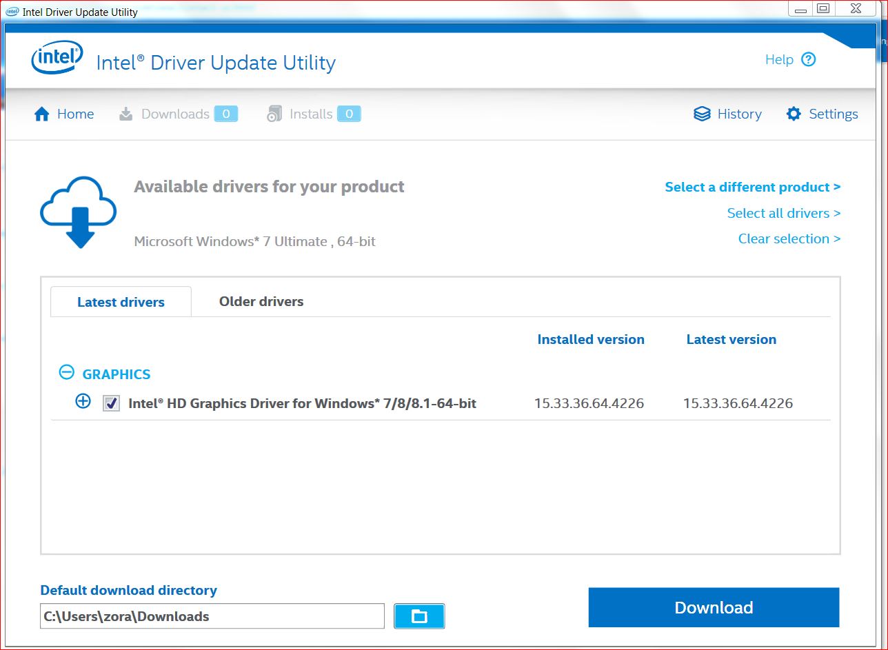 Intel driver official